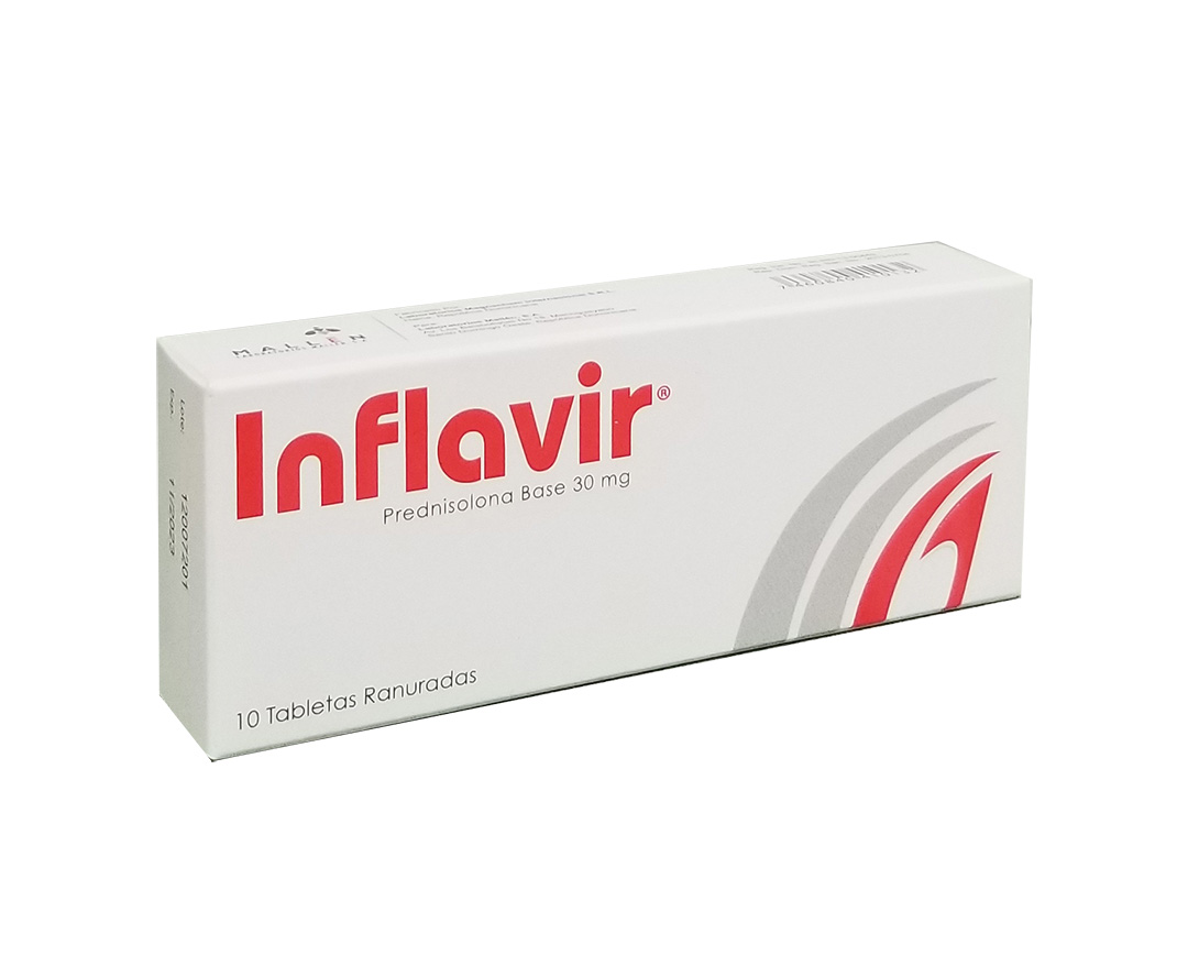 Inflavir 30Mg Tabletas - FarmaciaRD