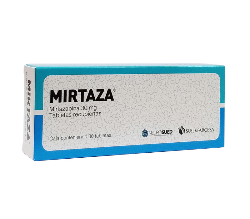 Mirtaza 30Mg Tabletas - FarmaciaRD