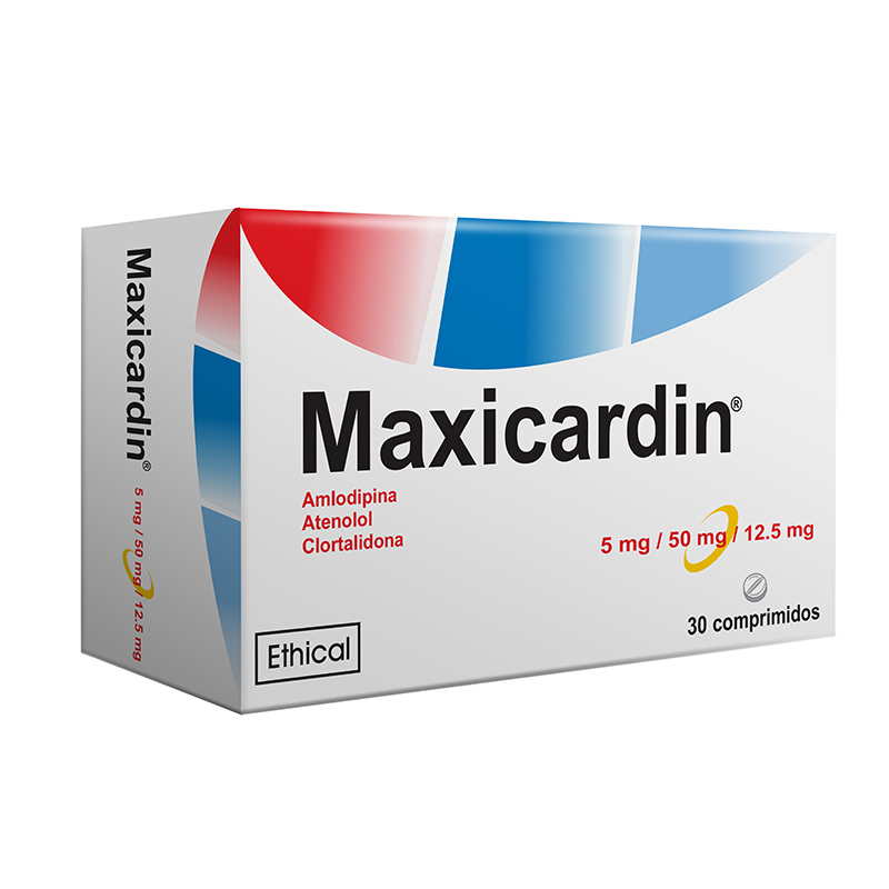 Maxicardin 5/50/12.5Mg - FarmaciaRD
