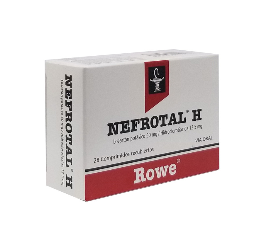 Nefrotal H 50/12.5Mg Comprimidos - FarmaciaRD