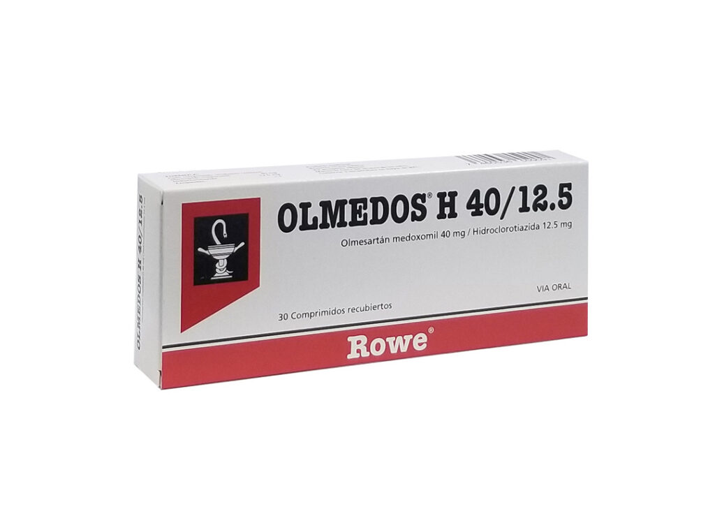 Olmedos H 40/12.5Mg - FarmaciaRD