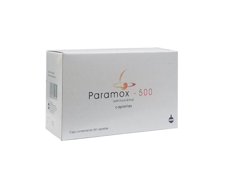 Paramox 500Mg Capletas - FarmaciaRD