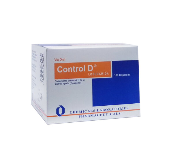 Control D Capsulas - FarmaciaRD