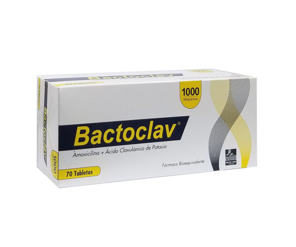 Bactoclav 1000Mg Tabletas - FarmaciaRD