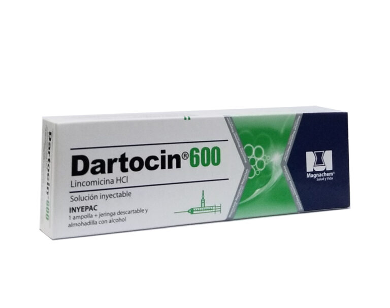 Dartocin 600Mg Ampolla - FarmaciaRD