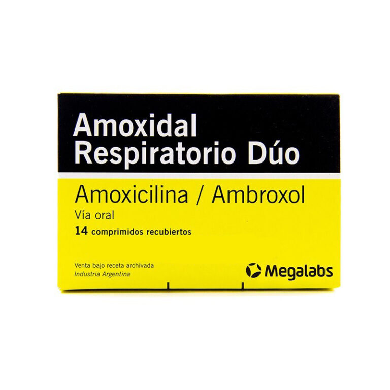 Amoxidal Respiratorio Duo Comprimidos - FarmaciaRD