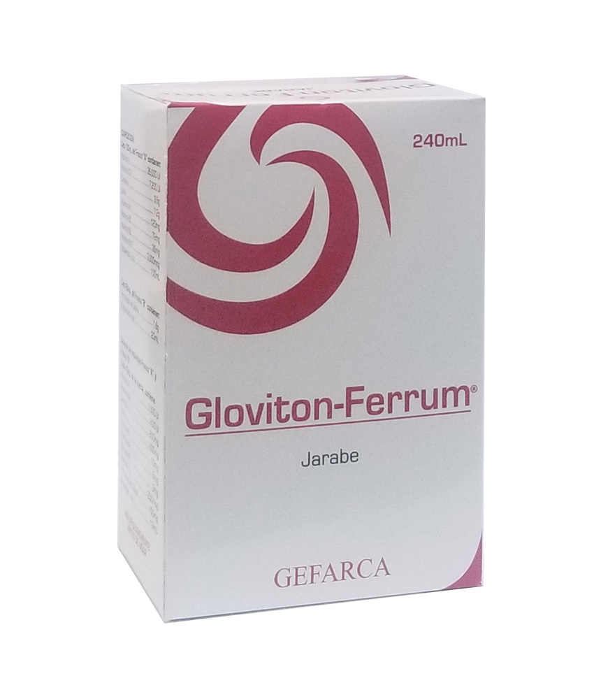 Gloviton Ferrum Jarabe - FarmaciaRD