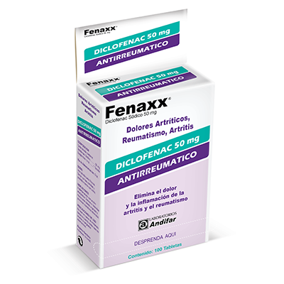 Fenaxx 50Mg Tabletas - FarmaciaRD