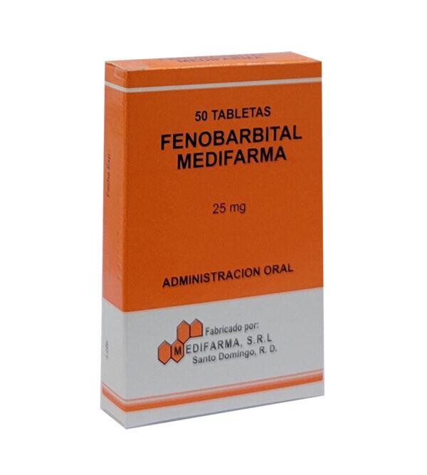 Fenobarbital 25Mg Tabletas - FarmaciaRD