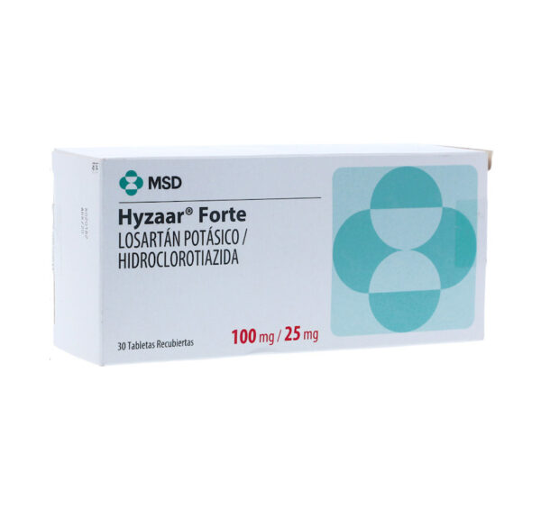 Hyzaar Forte 100 25mg Tabletas Farmaciard