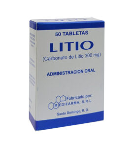 Litio 300Mg Tabletas - FarmaciaRD