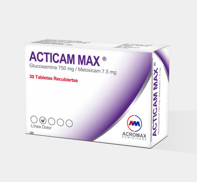 Acticam Max Tabletas - FarmaciaRD