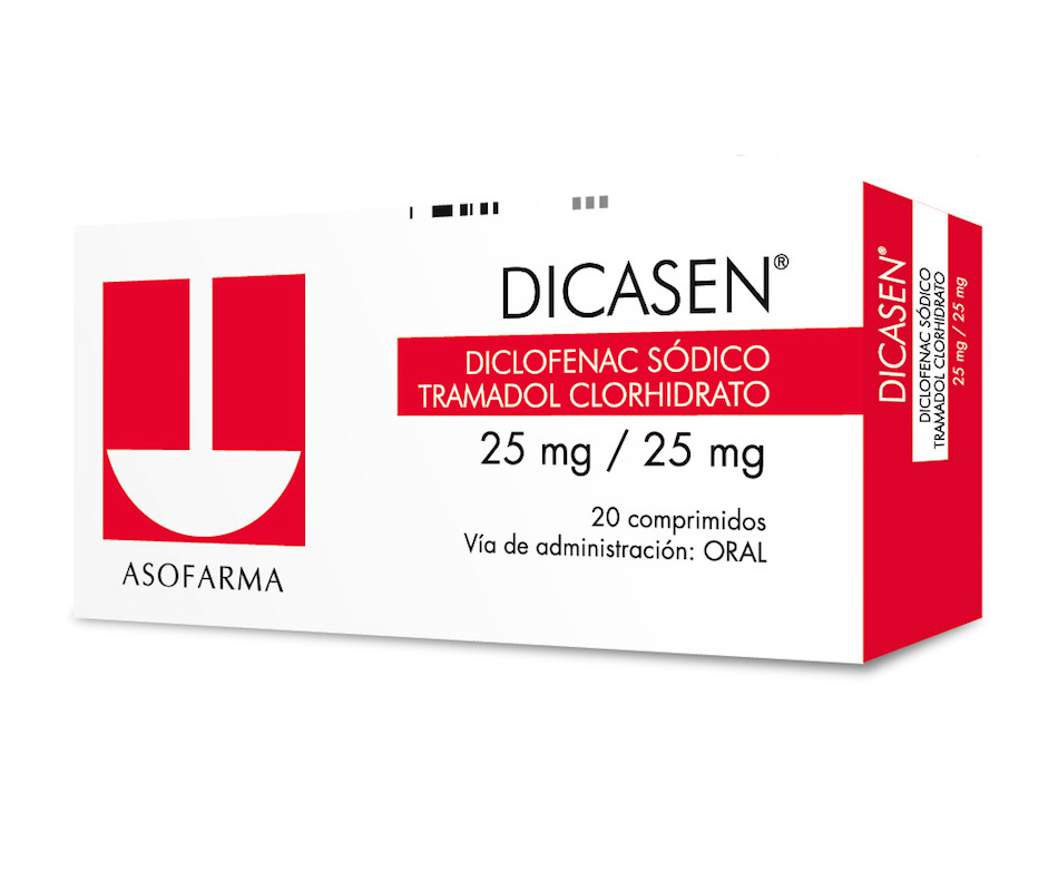 Dicasen 25/25Mg - FarmaciaRD