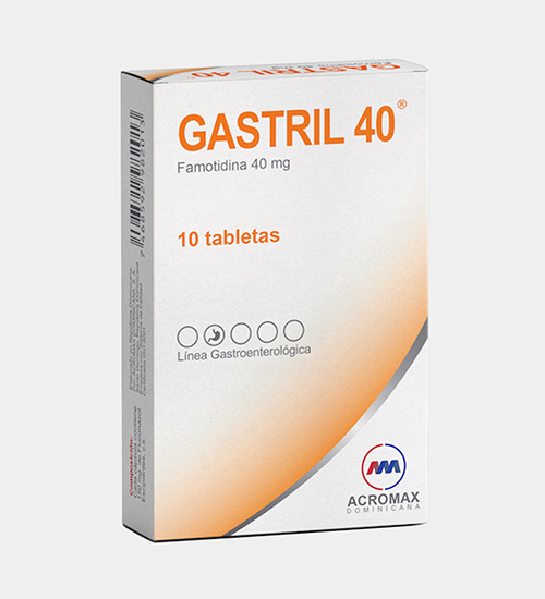 Gastril 40Mg Tabletas - FarmaciaRD