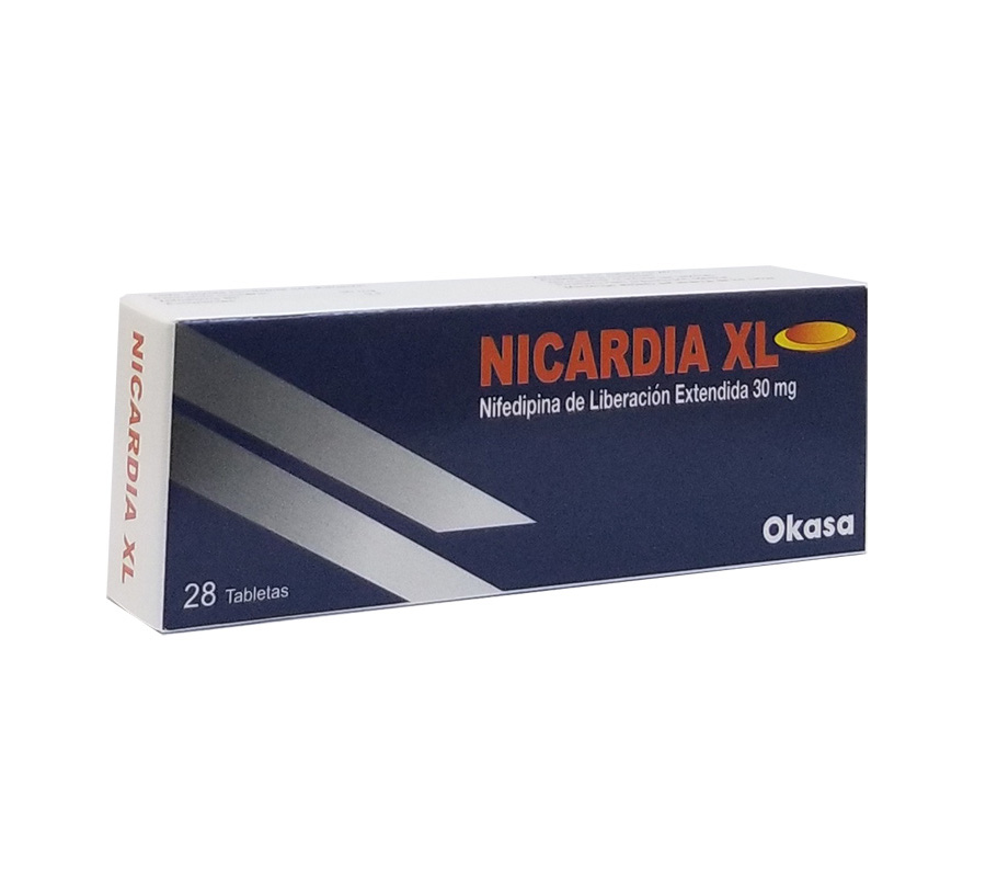 Nicardia XL 30Mg Tabletas - FarmaciaRD