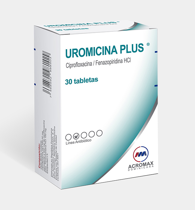 Uromicina Plus Tabletas - FarmaciaRD