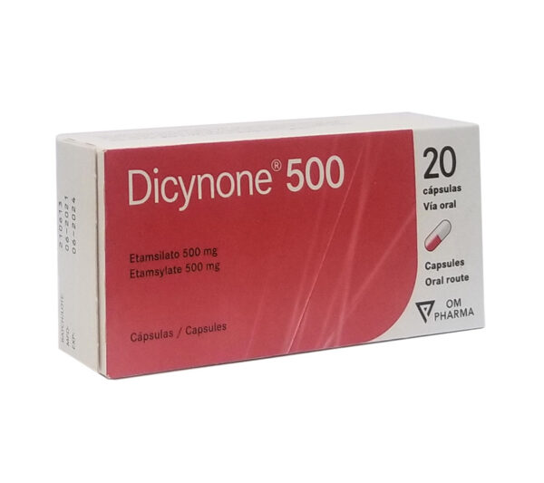 Dicynone 500Mg Capsulas - FarmaciaRD