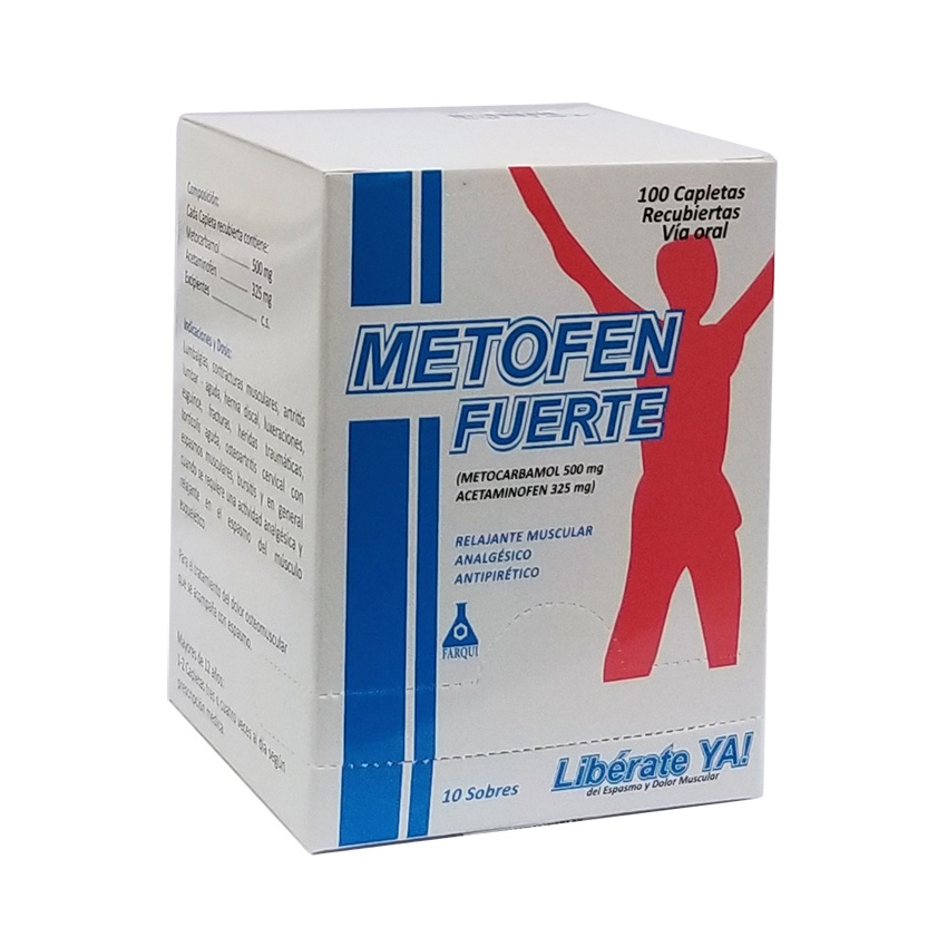 Metofen Fuerte Capletas - FarmaciaRD