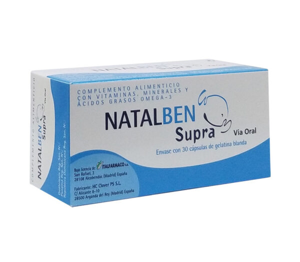 Natalben Supra Capsulas - FarmaciaRD