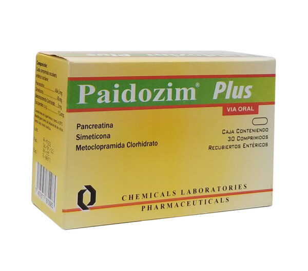 Paidozim Plus Comprimidos - FarmaciaRD