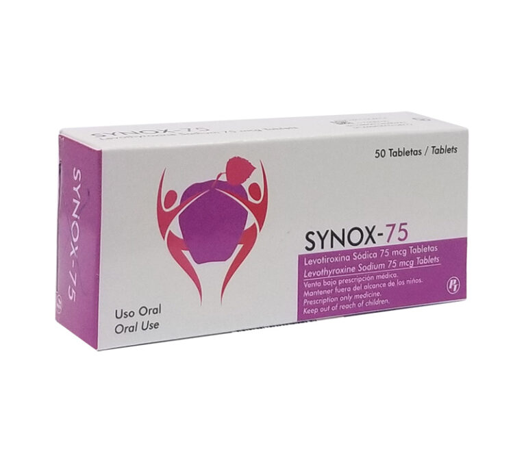 Synox 75Mg Tabletas - FarmaciaRD