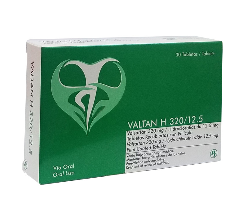 Valtan H 320/12.5Mg Tabletas - FarmaciaRD