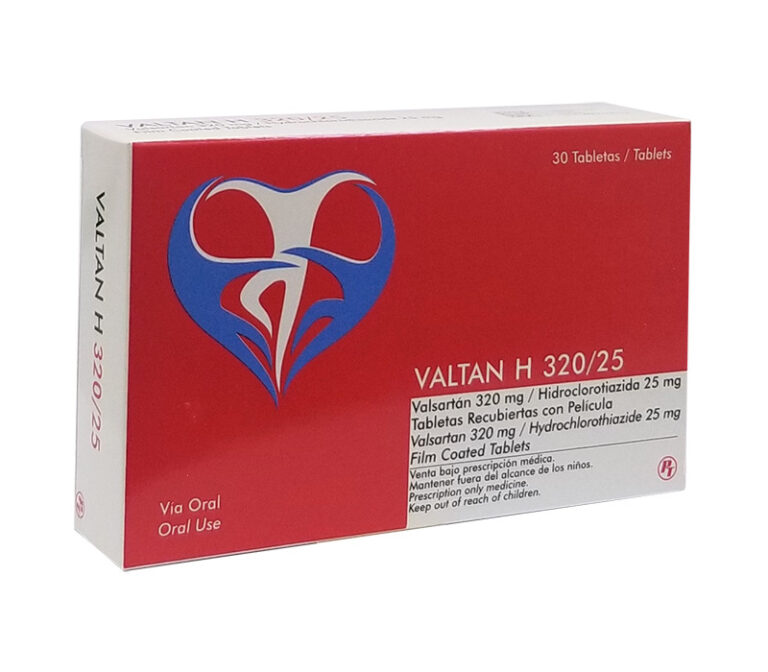 Valtan H 320/25Mg Tabletas - FarmaciaRD