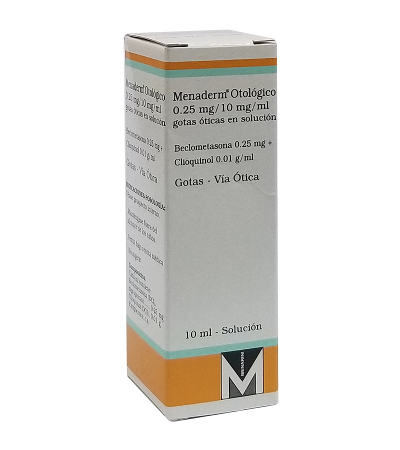 Menaderm Gotas Óticas - FarmaciaRD