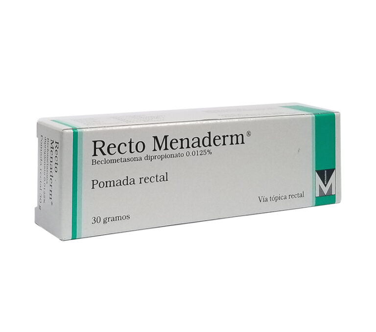 Recto Menaderm Pomada Rectal - FarmaciaRD