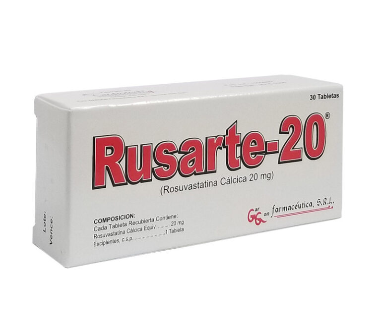 Rusarte 20Mg Tabletas - FarmaciaRD