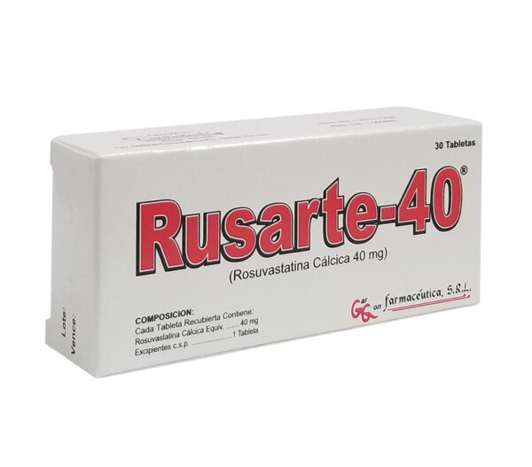 Rusarte 40Mg Tabletas - FarmaciaRD