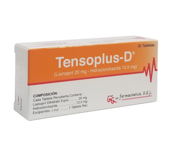 Tensoplus D Tabletas - FarmaciaRD