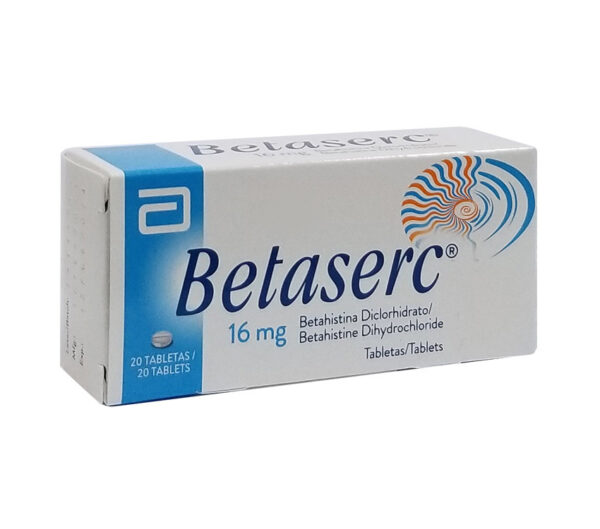 Betaserc 16Mg Tabletas - FarmaciaRD