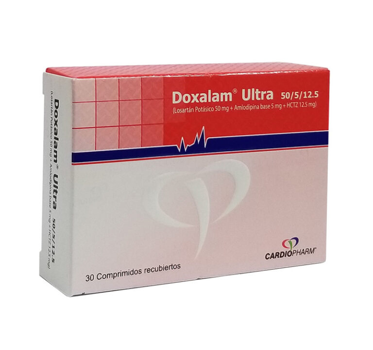 Doxalam Ultra 50/5/12.5Mg Comprimidos - FarmaciaRD