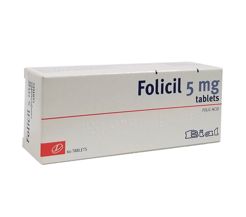 Folicil 5Mg Tabletas - FarmaciaRD