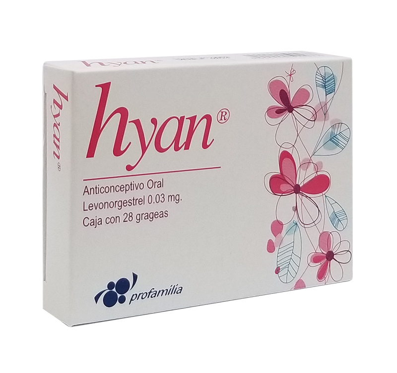 Hyan Anticonceptivo Tabletas - FarmaciaRD