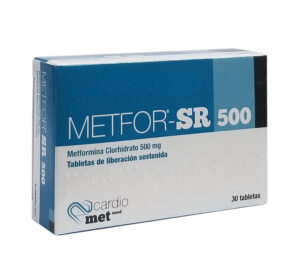 Metfor SR 500Mg Tabletas - FarmaciaRD