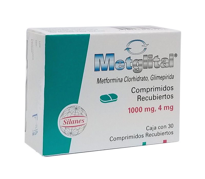 Metglital 1000/4Mg Comprimidos - FarmaciaRD
