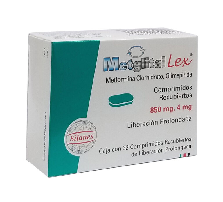 Metglital Lex 850/4Mg Comprimidos - FarmaciaRD