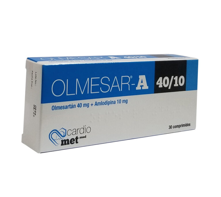 Olmesar A 40/10Mg Comprimidos - FarmaciaRD