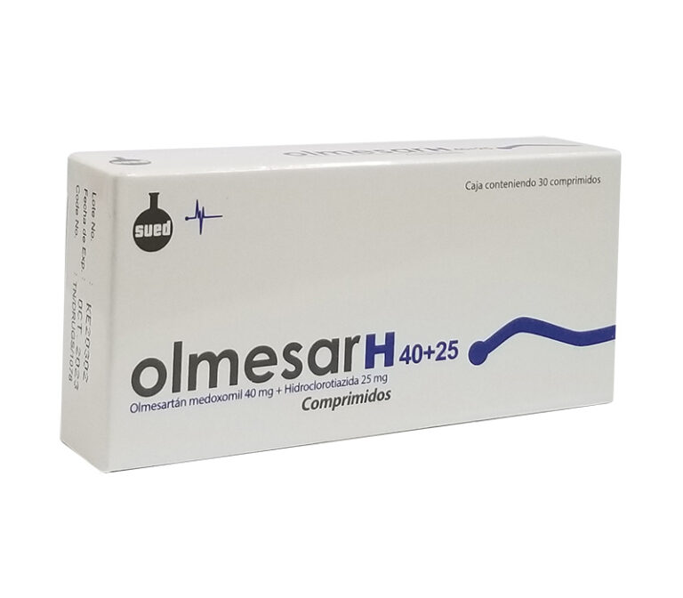 Olmesar H 40/25Mg Comprimidos - FarmaciaRD