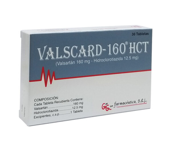 Valscard 160Mg Hct Capletas - FarmaciaRD