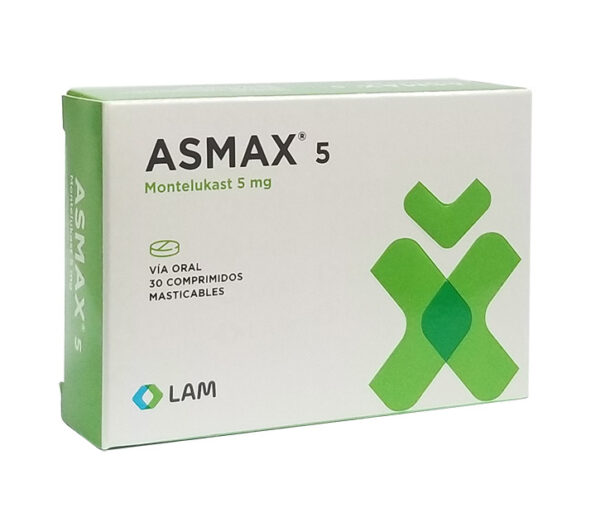 Asmax 5Mg Comprimidos - FarmaciaRD