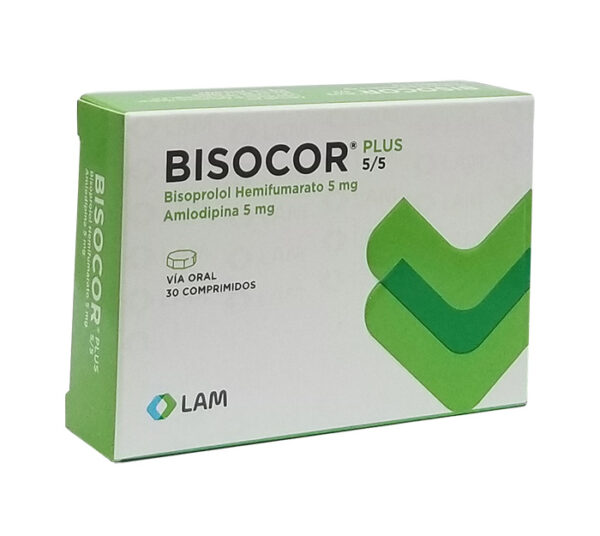 Bisocor Plus 5/5Mg Comprimidos - FarmaciaRD