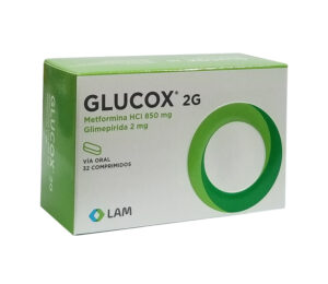Glucox 2G 850/2Mg Comprimidos - FarmaciaRD