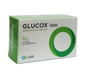 Glucox 500Mg Comprimidos - FarmaciaRD