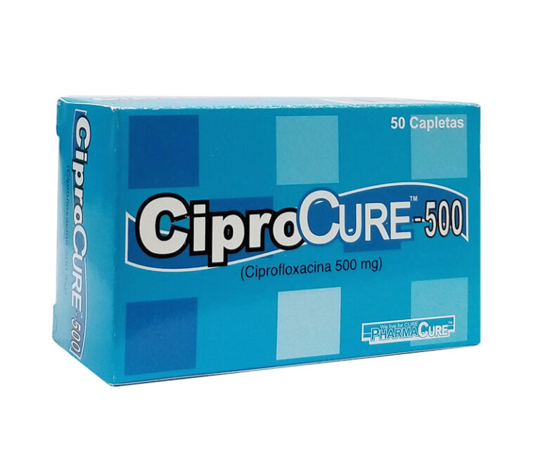 CiproCure 500Mg Capletas - FarmaciaRD