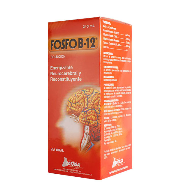 Fosfo B-12 Jarabe - FarmaciaRD