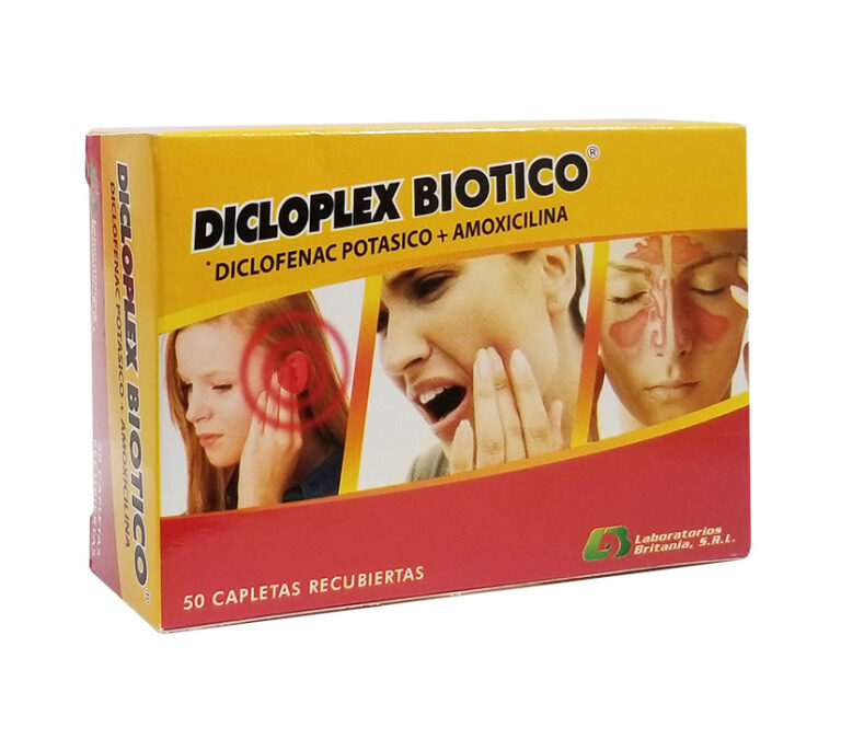 Dicloplex Biotico Capletas - FarmaciaRD