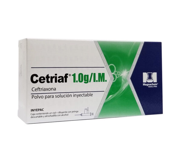Cetriaf 1g IM - FarmaciaRD